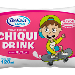 Chiquidrink Frutilla 120 ml - Delizia